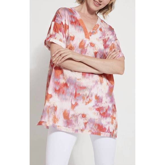 Lysse | Tops | New Lysse Jenna Pullover Top In Multi | Poshmark